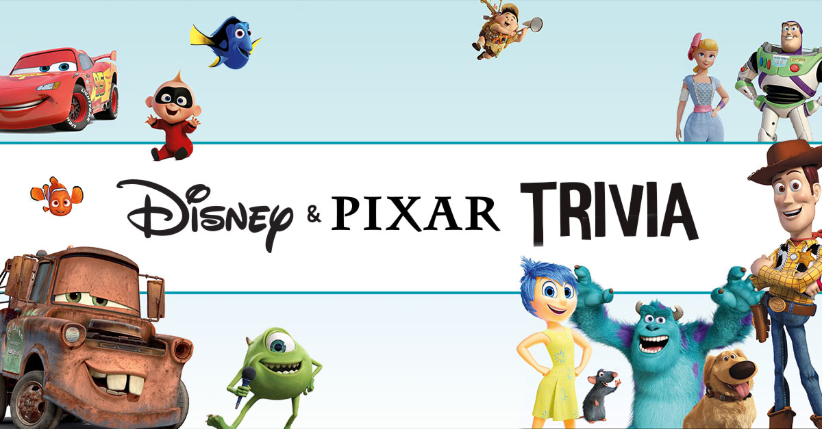 Disney & Pixar Trivia | The Sporting Globe